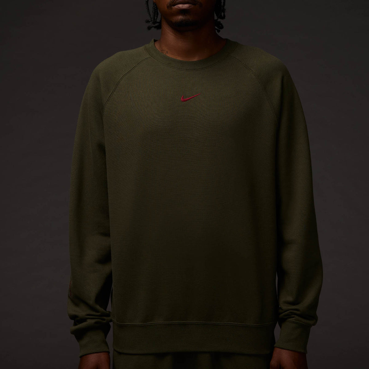 NOCTA Fleece CS Crew Cargo Khaki | NOCTA