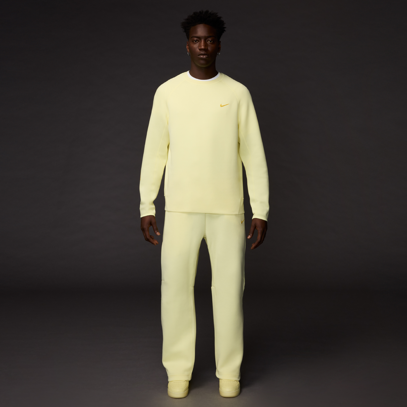 NOCTA Tech Fleece Crew Citron Tint | NOCTA