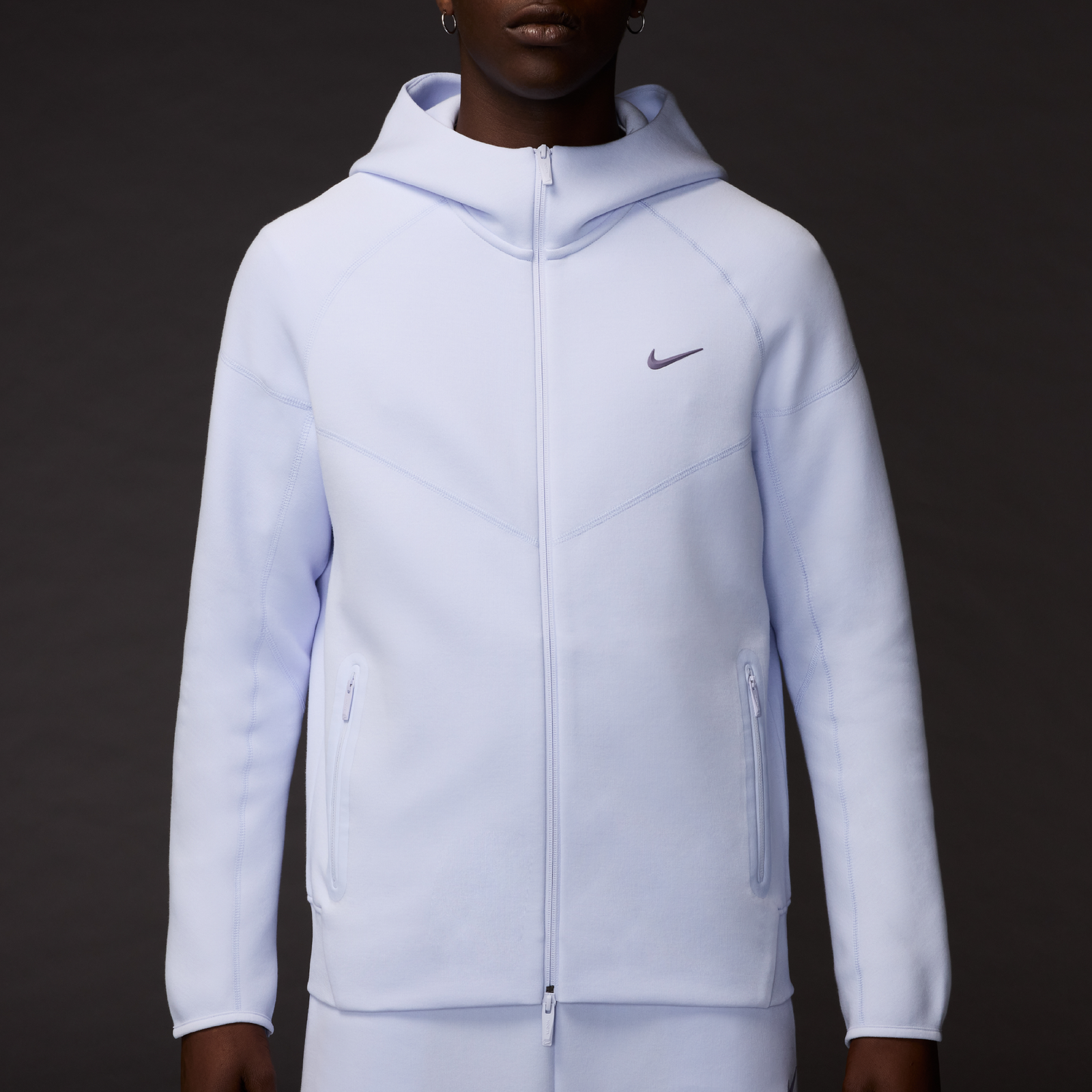 NOCTA Tech Fleece Full Zip Hoodie Palest Purple | NOCTA