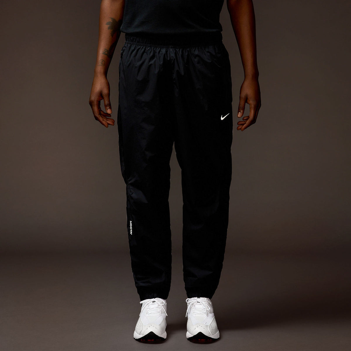 NORTHSTAR NYLON TRACK PANT BLACK | NOCTA