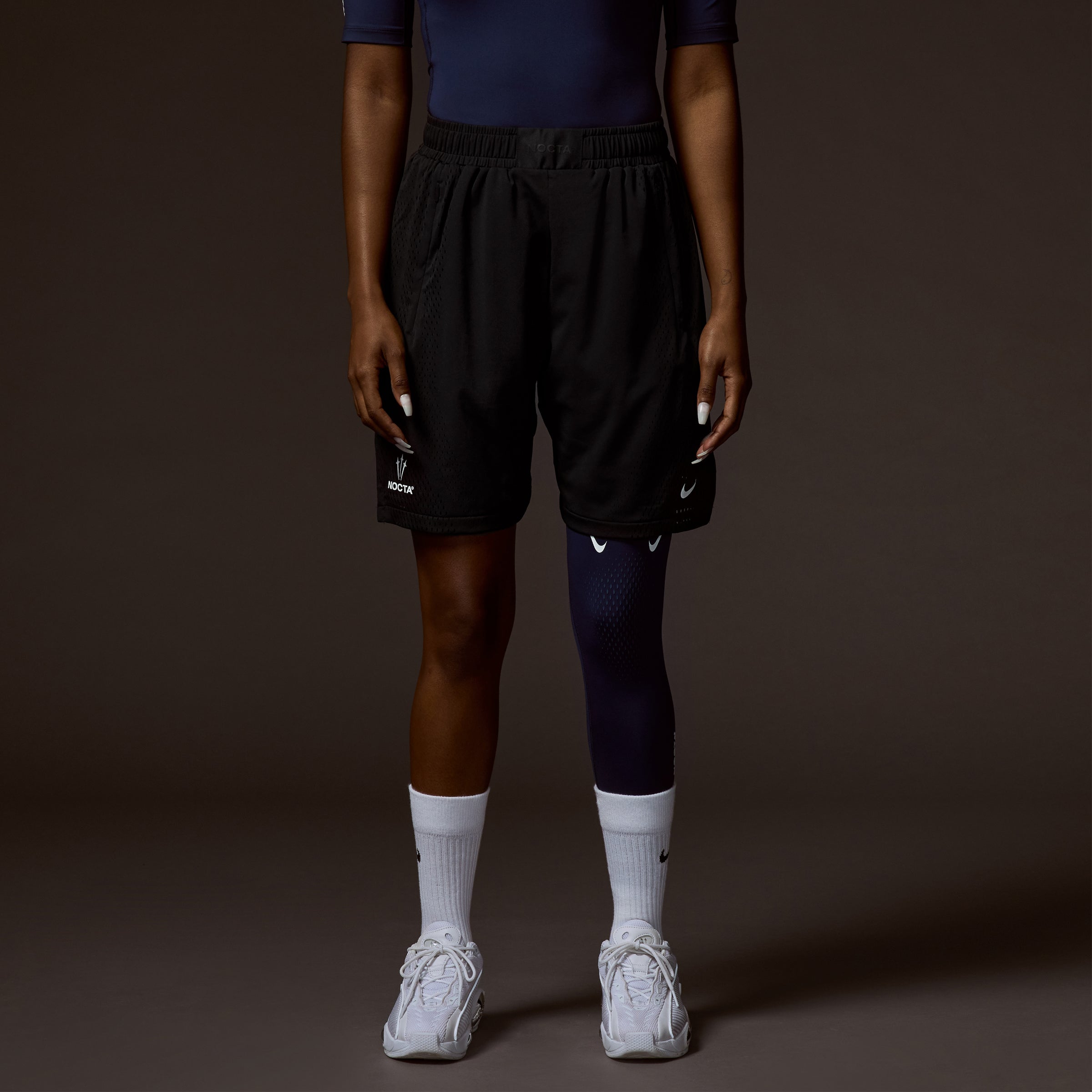 Single Leg Tights (Left) in blue | NOCTA