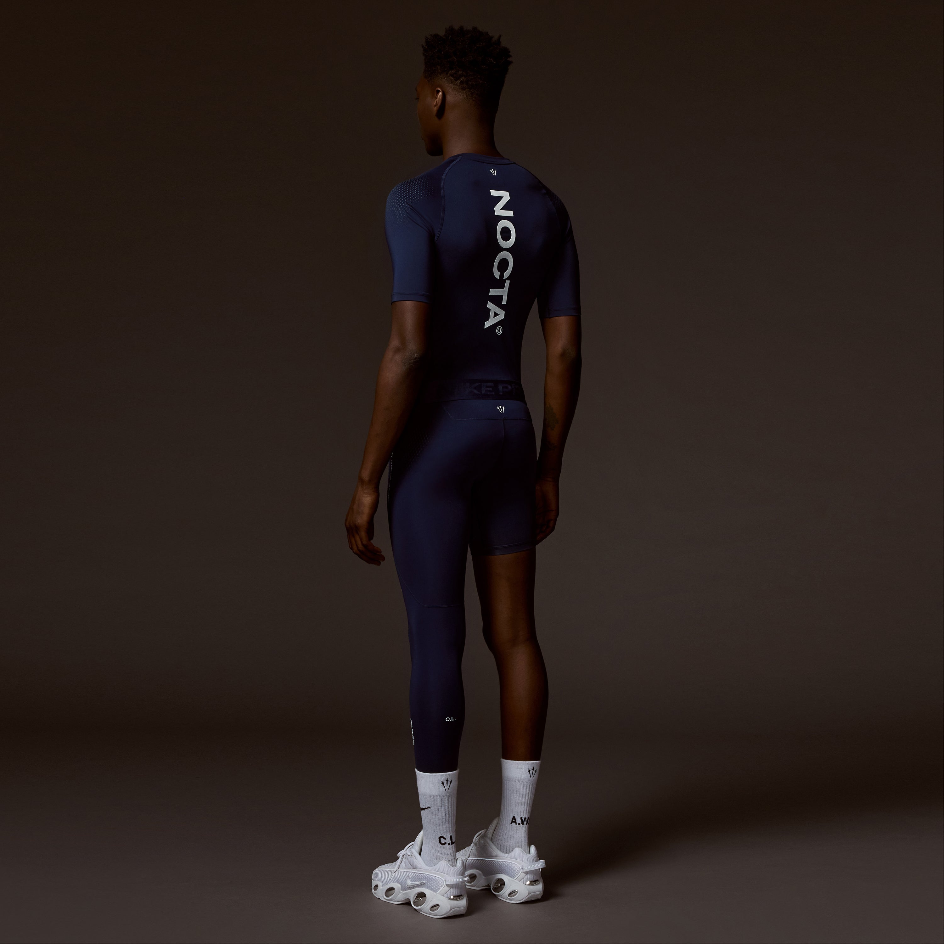 Single Leg Tights (Left) in blue | NOCTA