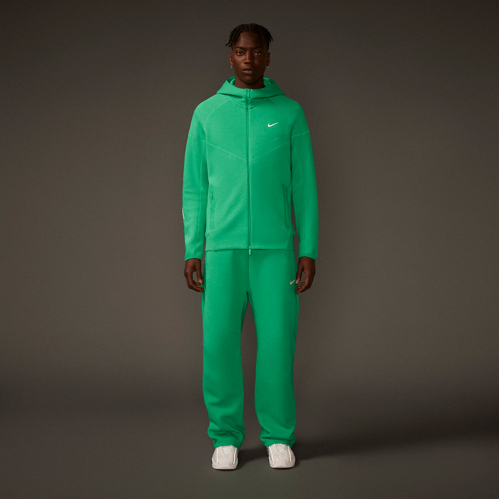 Tech Fleece Full Zip Hoodie Stadium Green | NOCTA