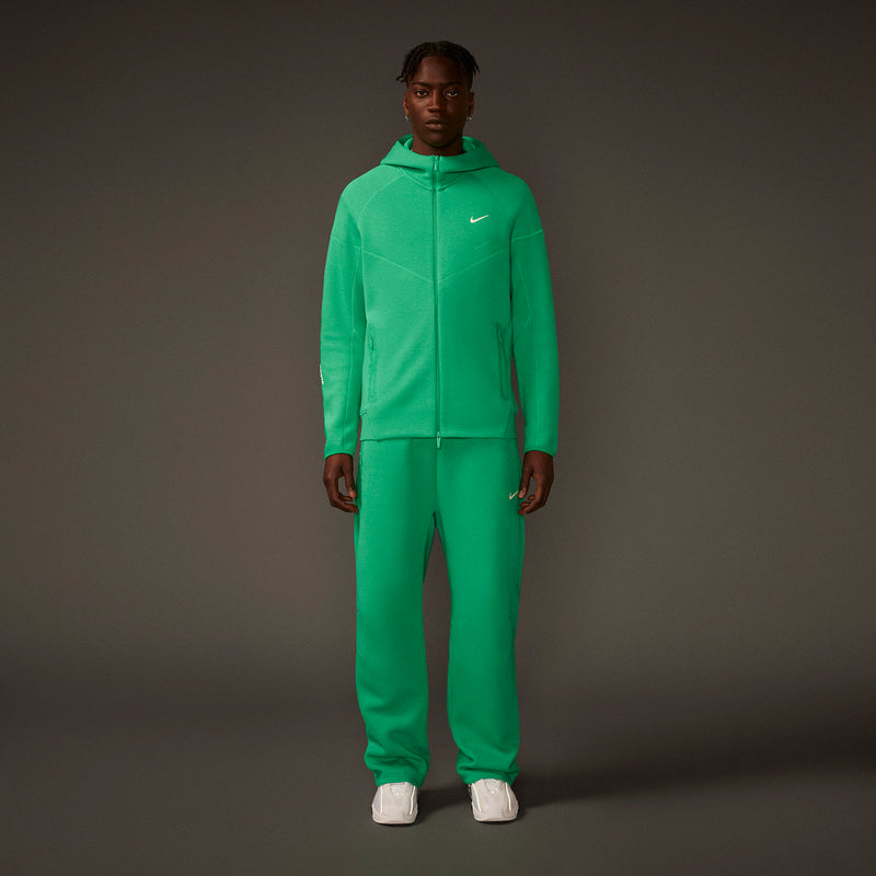 Tech Fleece Full Zip Hoodie Stadium Green | NOCTA