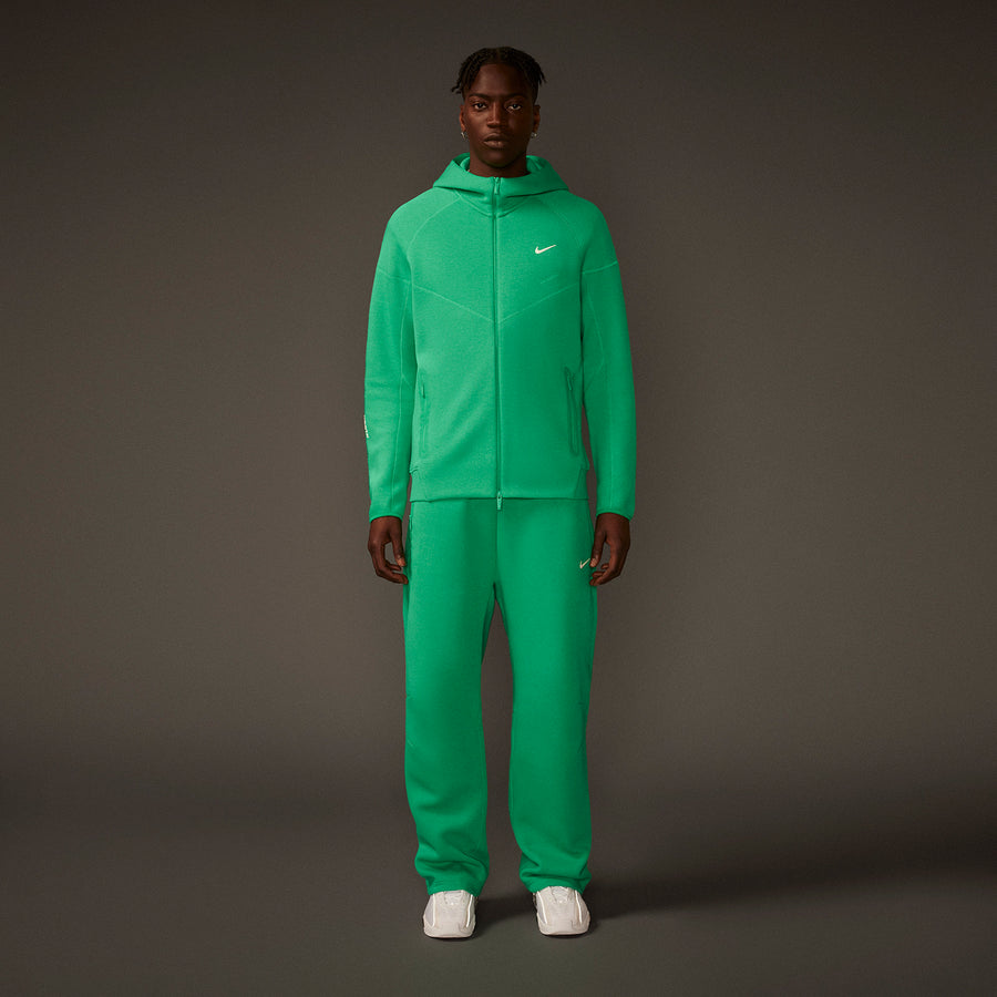 Tech Fleece Full Zip Hoodie Stadium Green | NOCTA