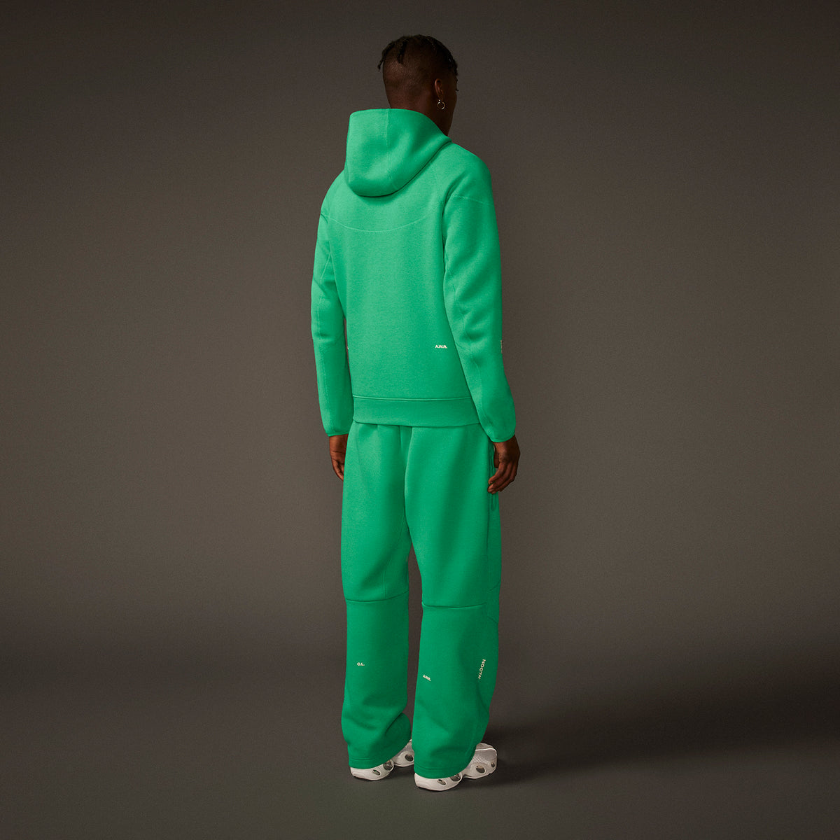 Tech Fleece Full Zip Hoodie Stadium Green | NOCTA