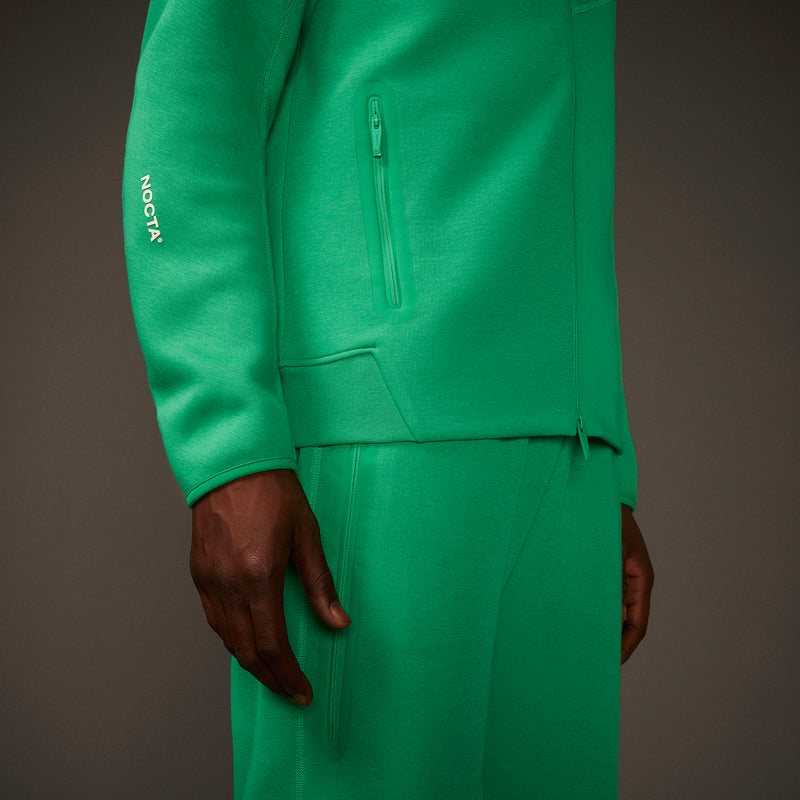 Tech Fleece Full Zip Hoodie Stadium Green | NOCTA