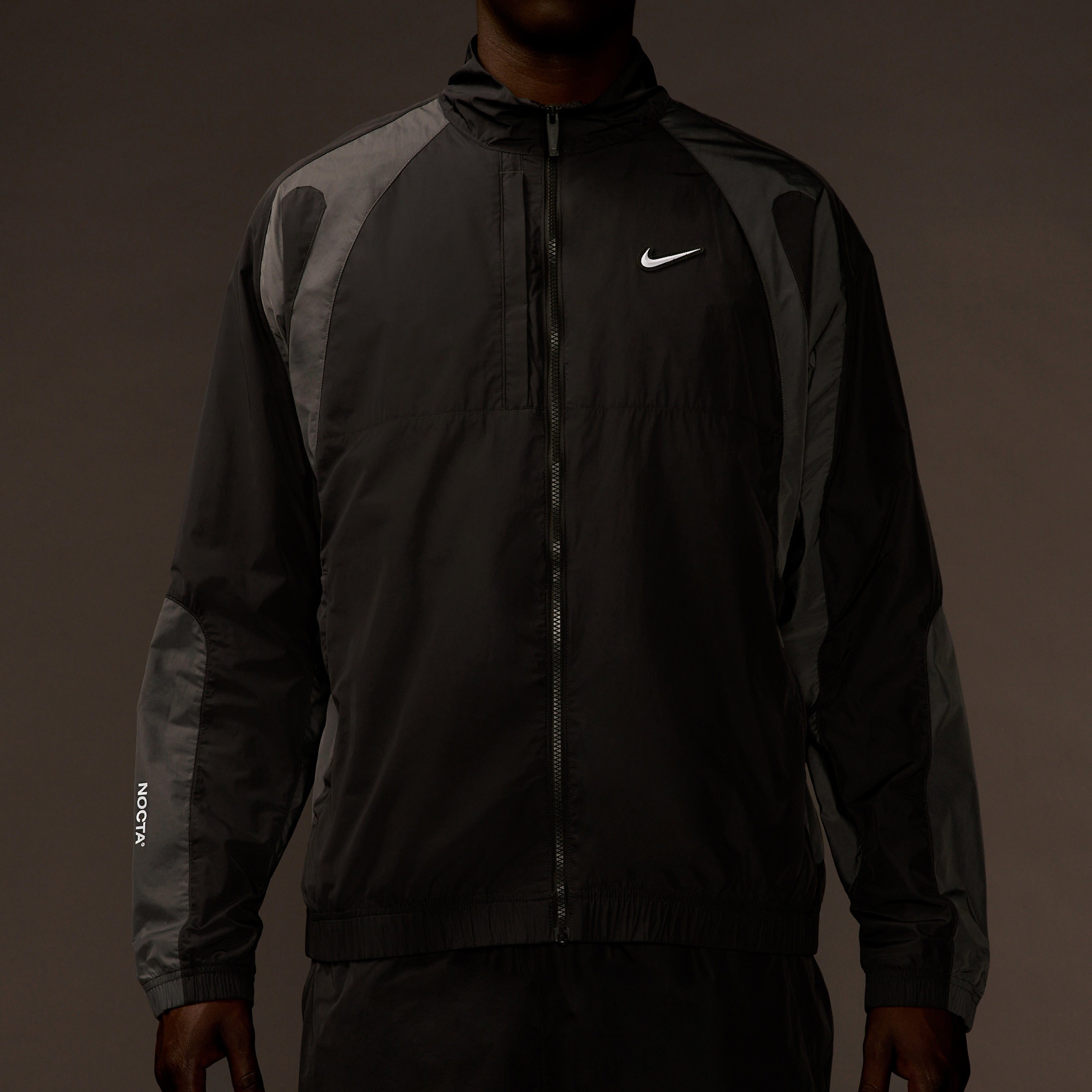 Northstar Nylon Track Jacket Anthracite | NOCTA